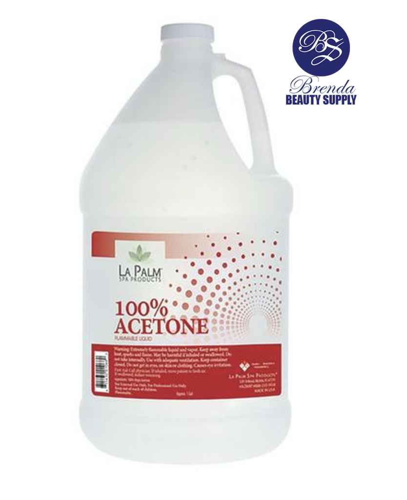 La Palm 100% Pure Acetone – Brenda Beauty Supply
